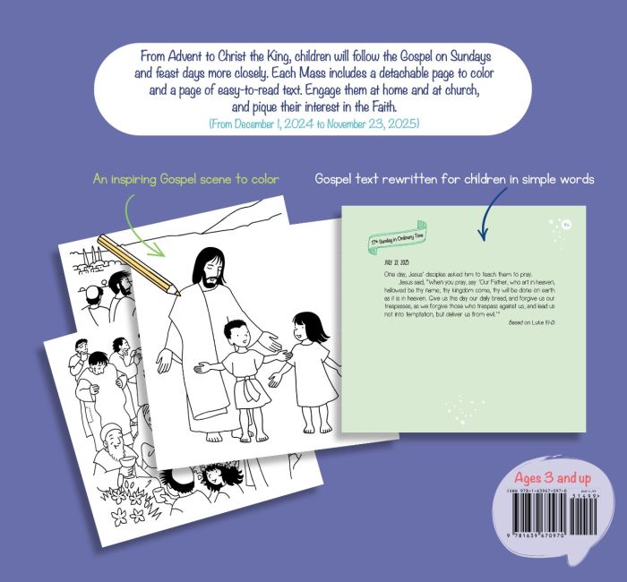 mass for children coloring pages